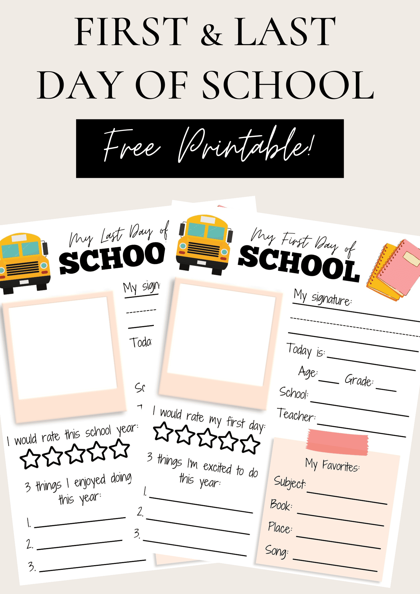 18 Special Last Day of School Ideas To End The Year Right! - School Run ...