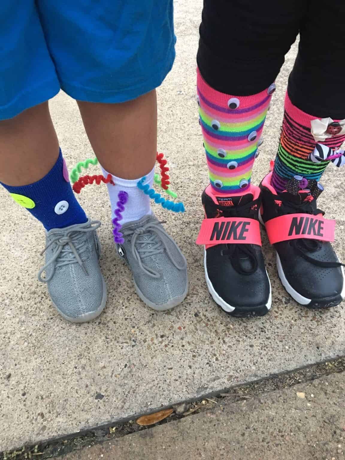 Crazy Sock Day Ideas for Boys That are Simple & Creative for Spirit ...